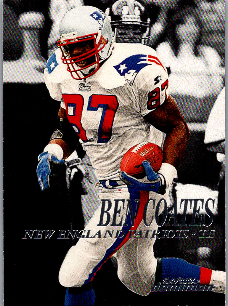 # 140 Ben Coates New England Patriots 1999 SkyBox Dominion | eBay