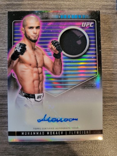 2024 Topps Midnight Ufc Muhammad Mokaev Relic Auto | eBay