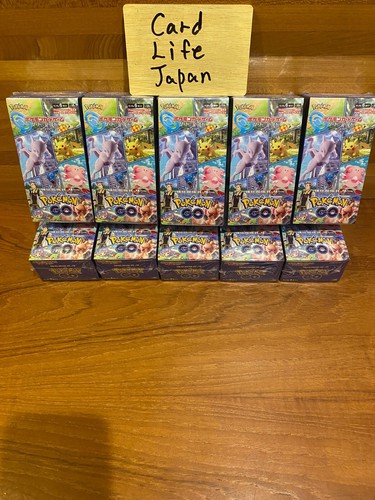 Pokémon Card Game Pokémon GO Booster Box Factory Sealed 10 box set ...