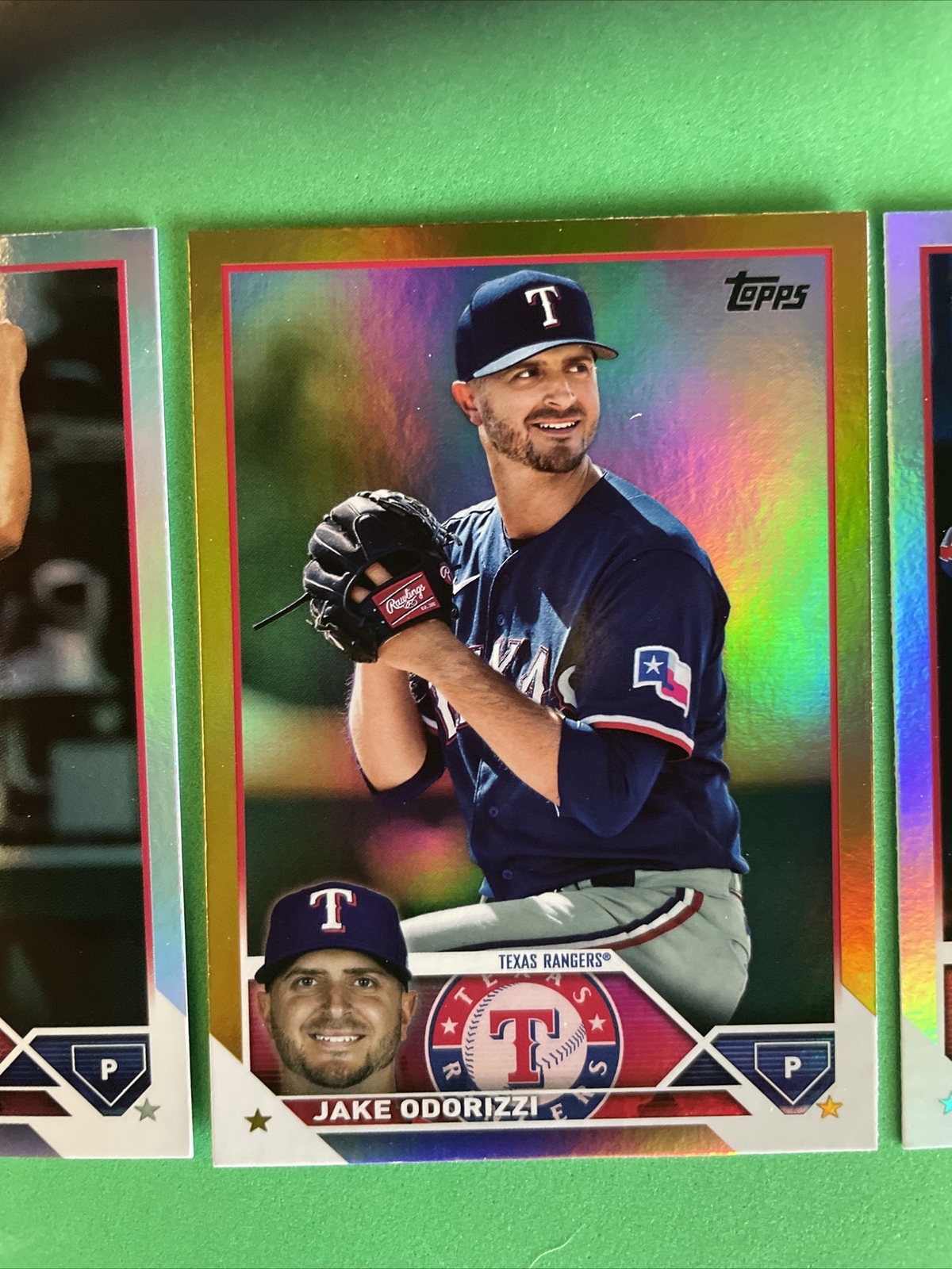 🔥📈 2023 Topps Update Texas Rangers Gold And Rainbow Foil Lot (3) | eBay