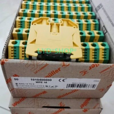 50 PCS/Box Original New WPE 16 1010400000 Terminal Blocks AWG 14 To 6 ...