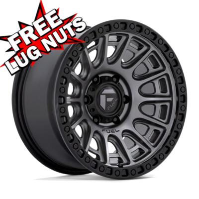 20 inch 20x9 Fuel D835 CYCLE Gunmetal Black wheel rim 5x5 5x127 +1 | eBay