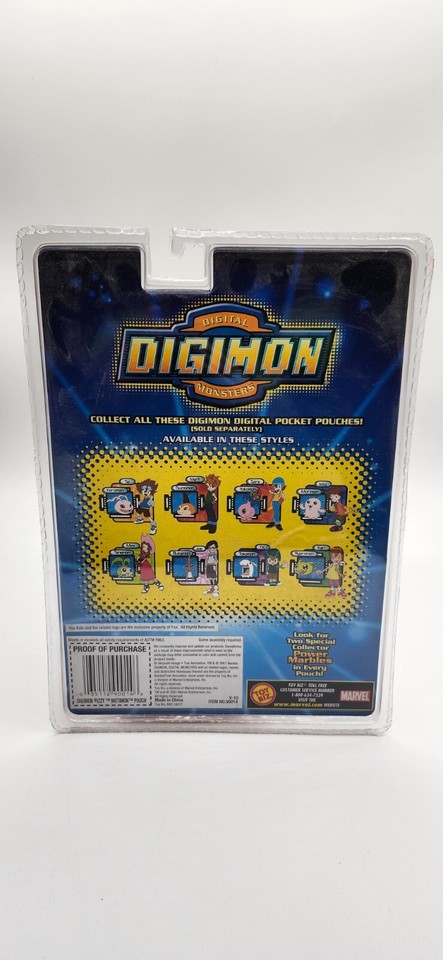 Digimon Digital Monsters 2001 Collector Marble Set Izzy & Motimon ...