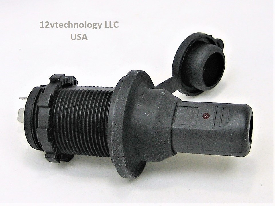 Appliance Heavy Duty 12 volt 20 amp Accessory Lighter Rugged Socket ...