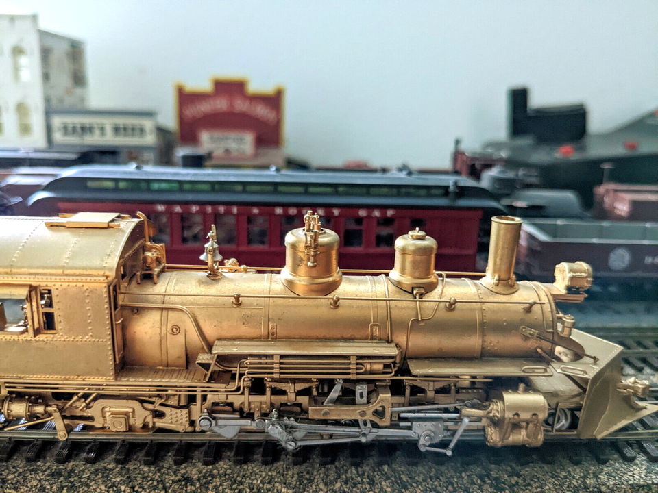 HOn3 BRASS RGS K-27 2-8-2 WESTSIDE **SNOW PLOW **BACKHEAD *CAN MOTOR ...