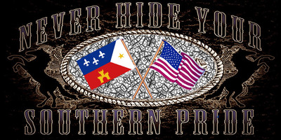 Southern Pride ,Confederate U.S. & Cajun Novelty License Plate, USA ...