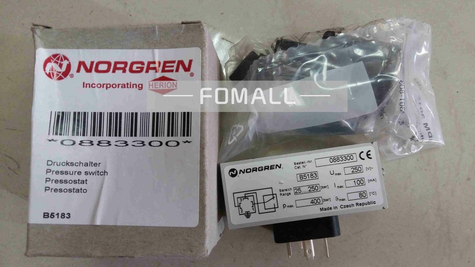 1Pcs New For NORGREN 0880300 pressure switch #L1 | eBay