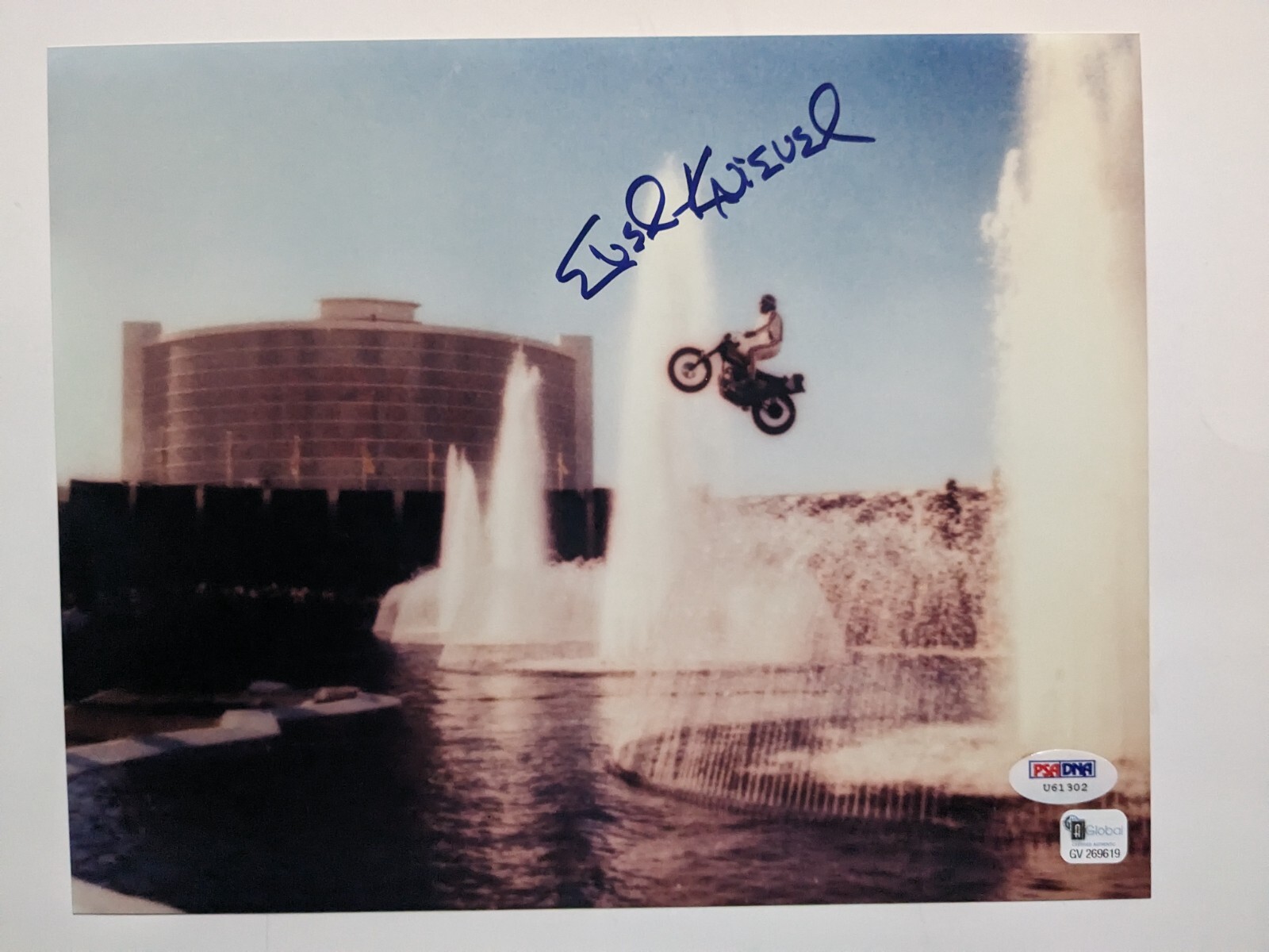 Evel Knievel Autographed Memorabilia | Signed Photo, Jersey ...