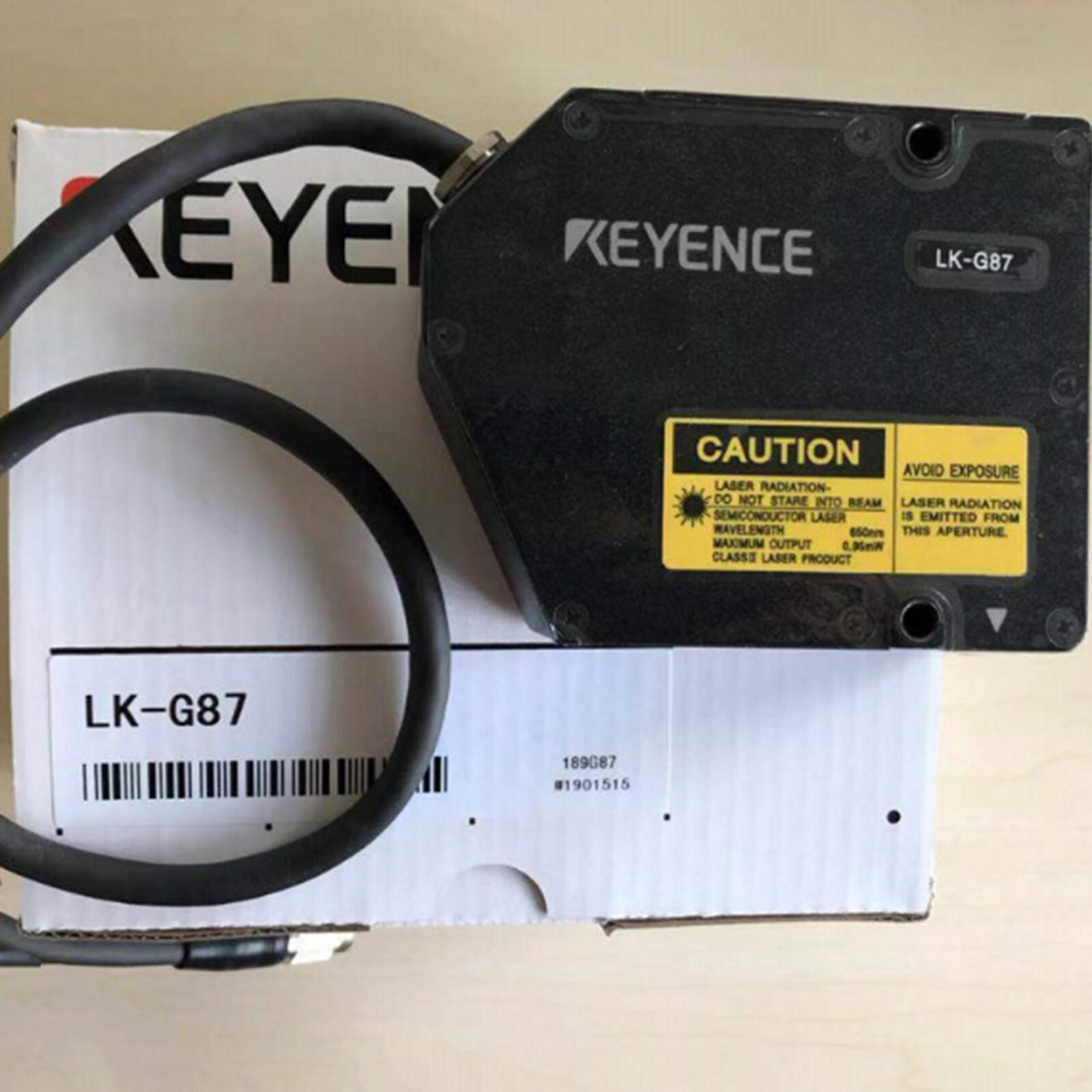 1pc New Keyence Displacement sensor head LK-G87 spot stock #YP1 | eBay