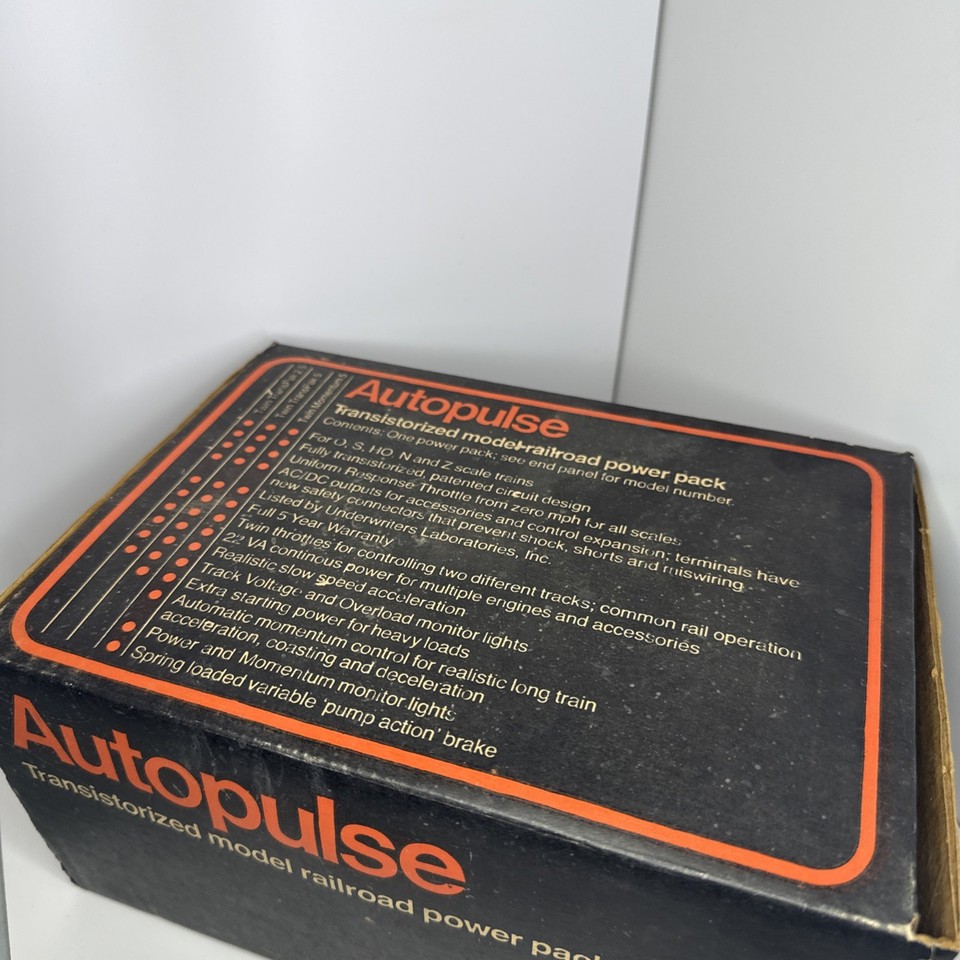 Troller Autopulse Twintranspak 2.5 Model 4001 Model Railroad ...
