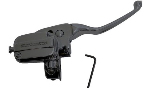 Drag Specialties Brake Master Cylinder Assembly 19/32" Matte Black | eBay