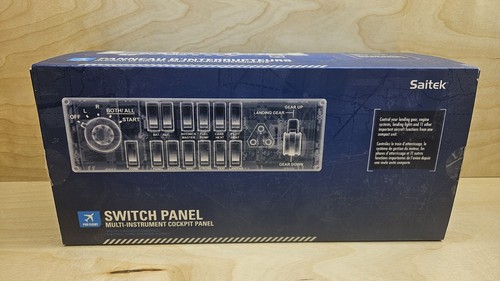 Saitek - Switch Panel Multi-Instrument Cockpit Panel | eBay
