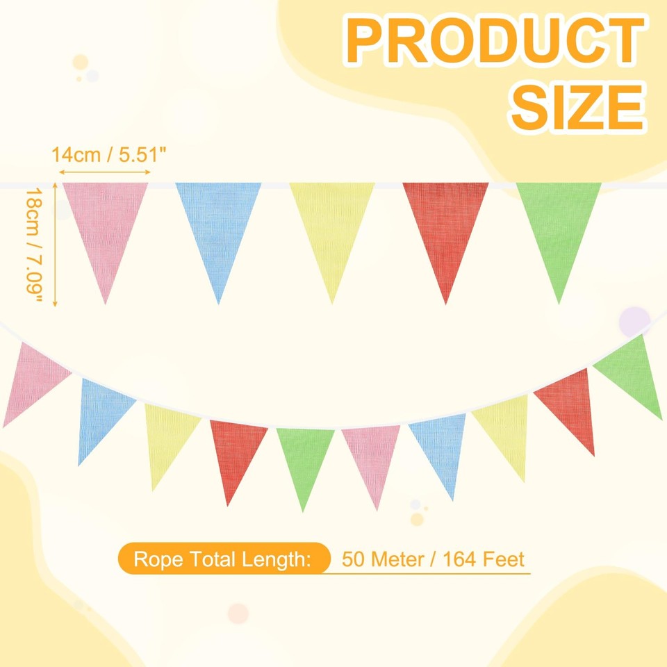Pennant Banner Flags Triangle Banner Flags Garland Pennant String ...