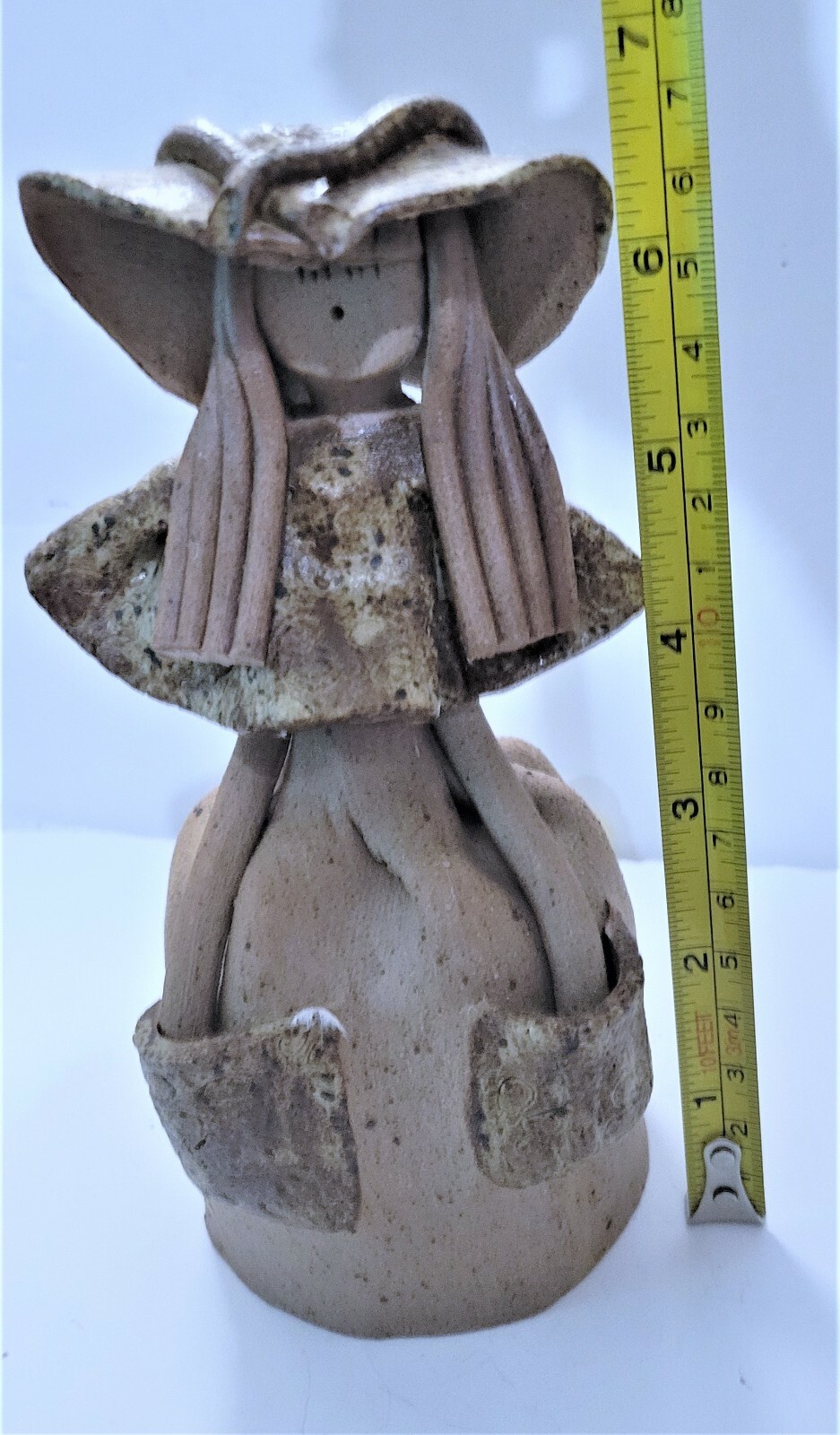 VINTAGE *NICE* Beautiful TERRACOTA clay Faceless ceramic Doll | eBay