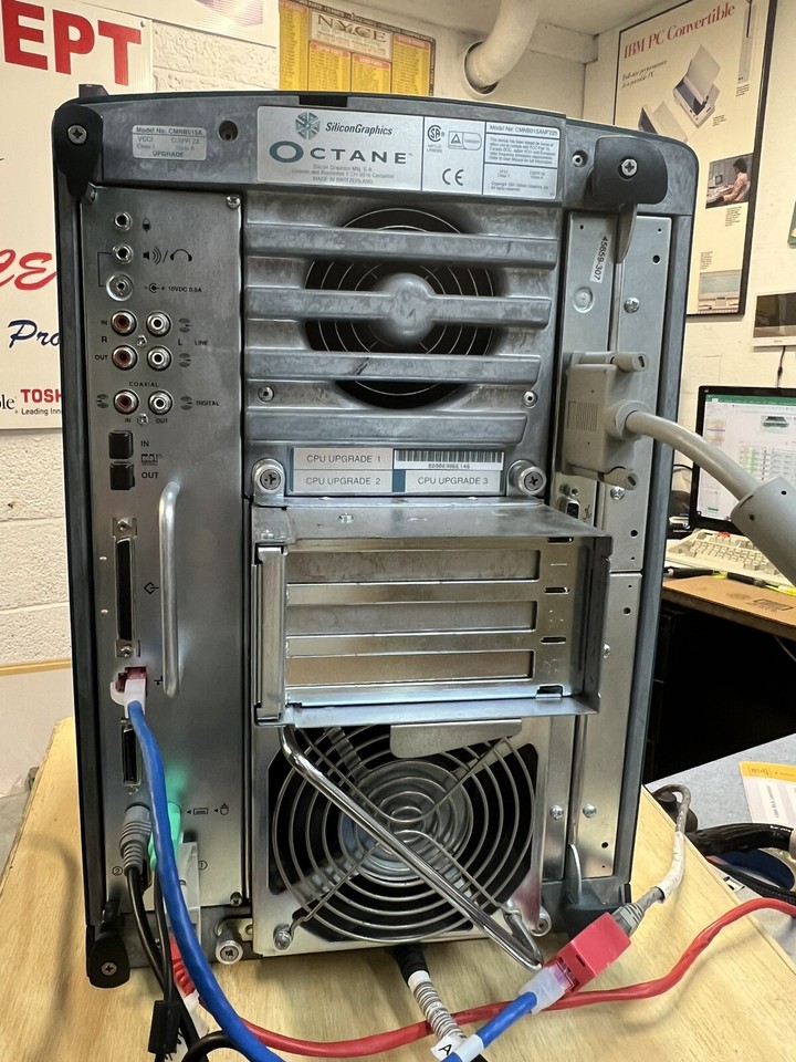 Silicon Graphics Octane - 600Mhz/300GB/1.5GB/SE-T/PCI Box | eBay