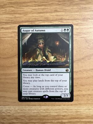 MTG Augur of Autumn Innistrad: Midnight Hunt 168/277 Mint Pack Fresh | eBay