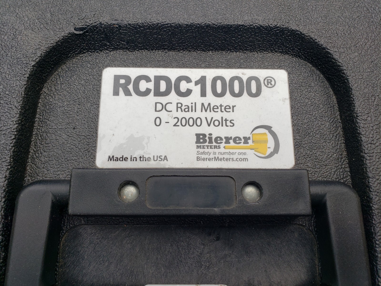 RCDC1000 DC Rail Meter 0-2000V Bierer | eBay
