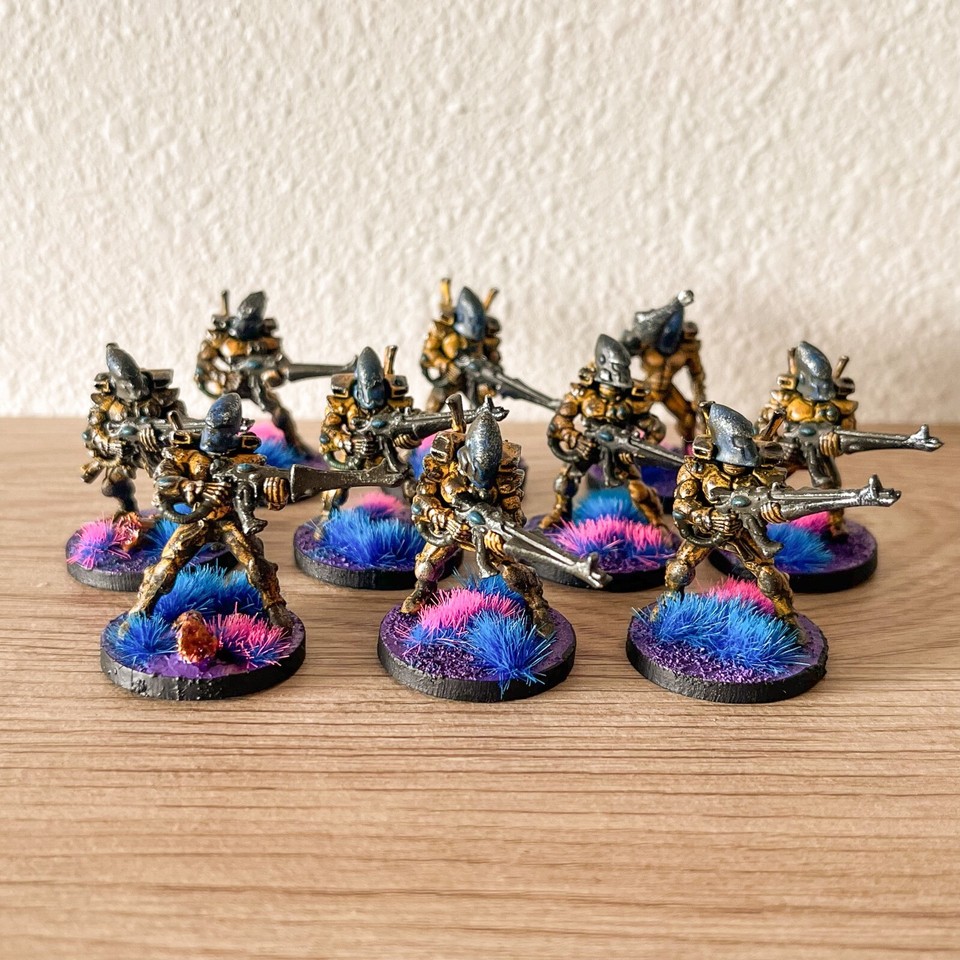 Warhammer 40k Aeldari - Painted Eldar Craftworlds Army - BoxedUp (250 ...