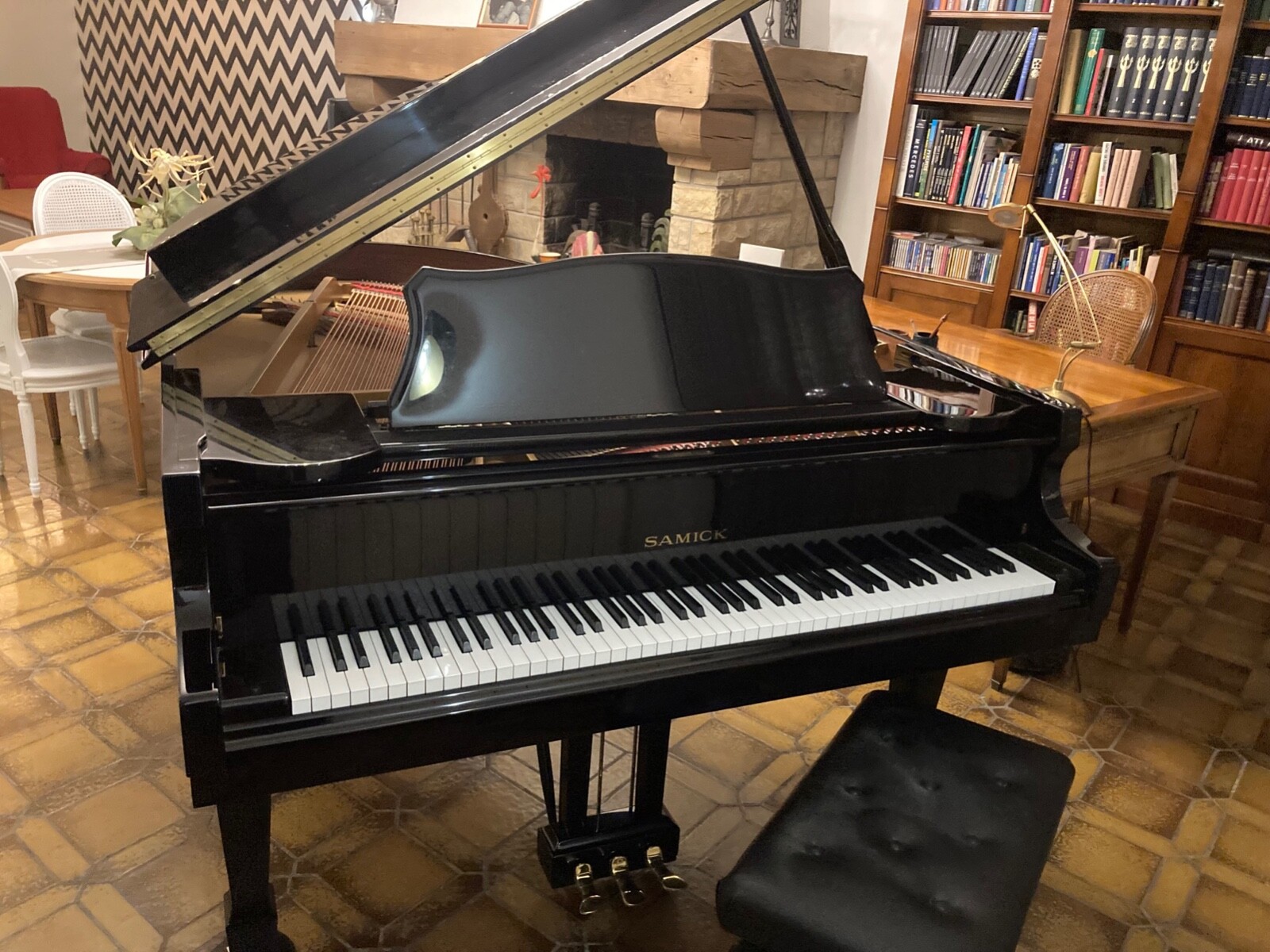 piano à queue SAMICK SG-185 | eBay