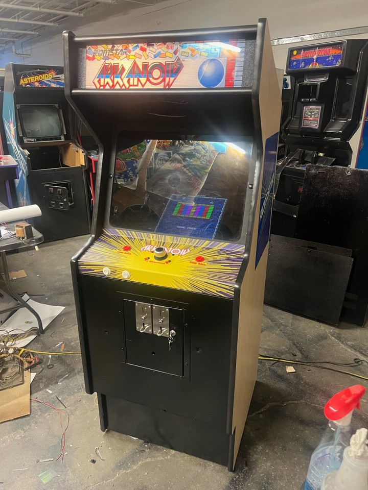 ARKANOID ARCADE MACHINE by TAITO/ROMSTAR (Excellent Condition) *RARE ...