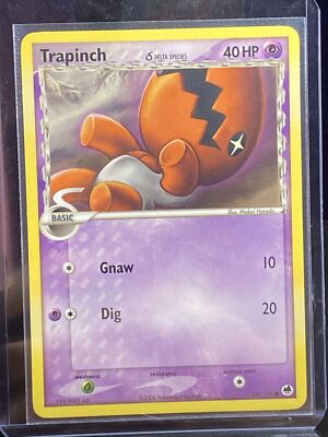 Trapinch Card 2006 Pokemon Trapinch 68/101 Card - CUTE !!! | eBay