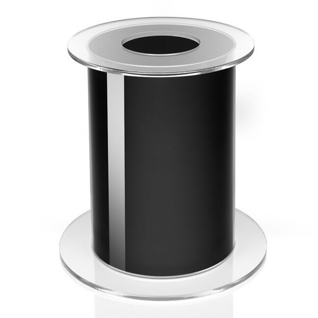 biOrb Aquarium Stand 105 Black/White Tank Display Acrylic Modern Unit ...