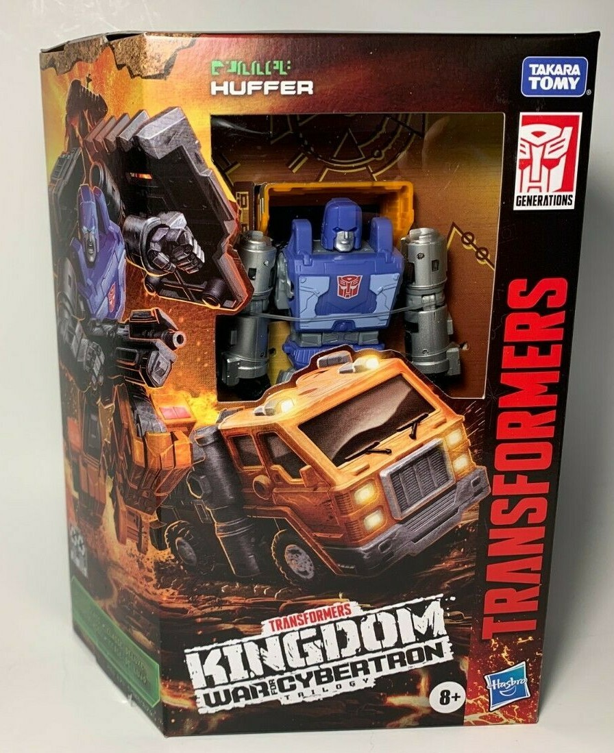 Transformers Generations Kingdom WFC Autobot HUFFER Deluxe 5in Figure ...
