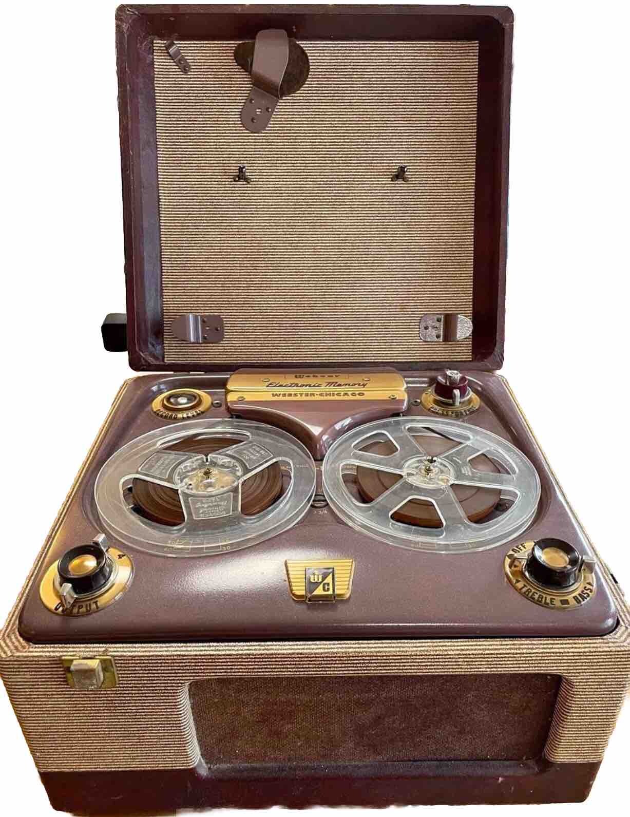 Vintage Webcor Model 210-10 Reel to Reel Player Recorder | eBay