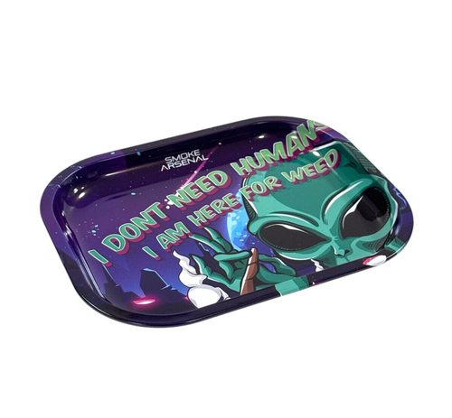 Stona Alien - Premium Metal Rolling Tray - 7" x 5.5" | eBay
