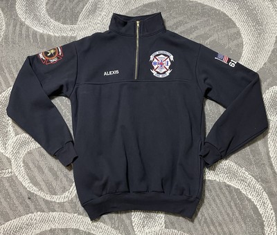Game Washington Fire Department Juniors Mens Long Sleeve Zipper Jacket ...