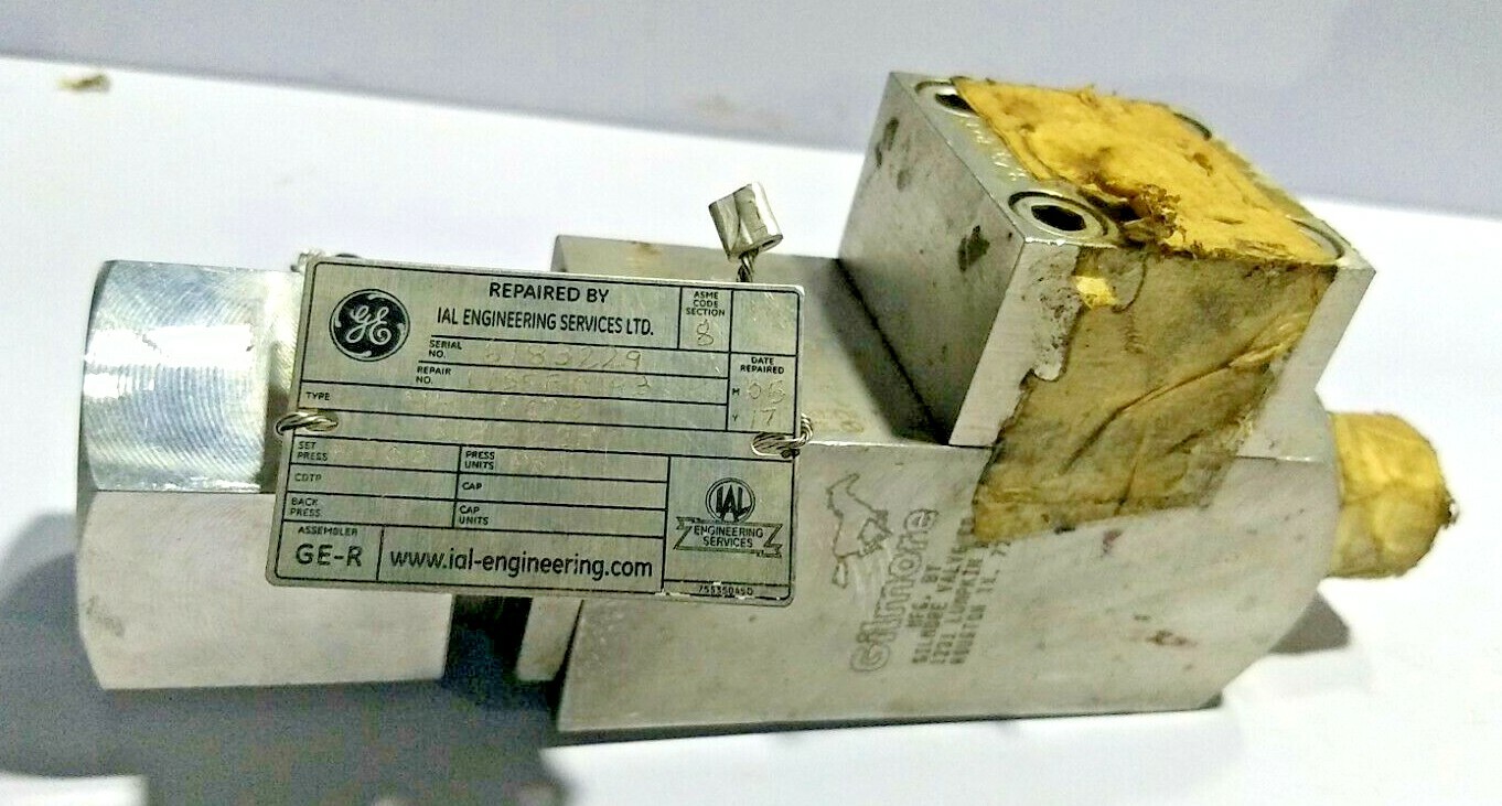 Gilmore Valve 22511-5 - Relief valve - G183229 - REV M - 6000PSI - 3/4 ...