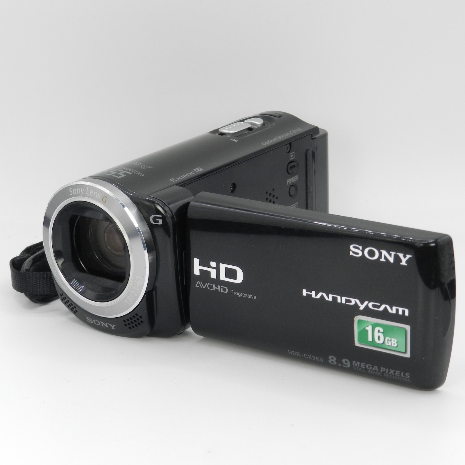 Sony HANDYCAM Camcorder HDR-CX260 Video Camera 8.9MP - 16GB Storage ...