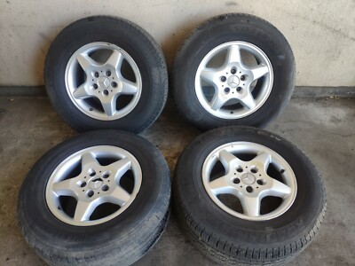 2001 MERCEDES ML 320 Wheels Rims Tires 255/65R16 1634013102 C22 | eBay