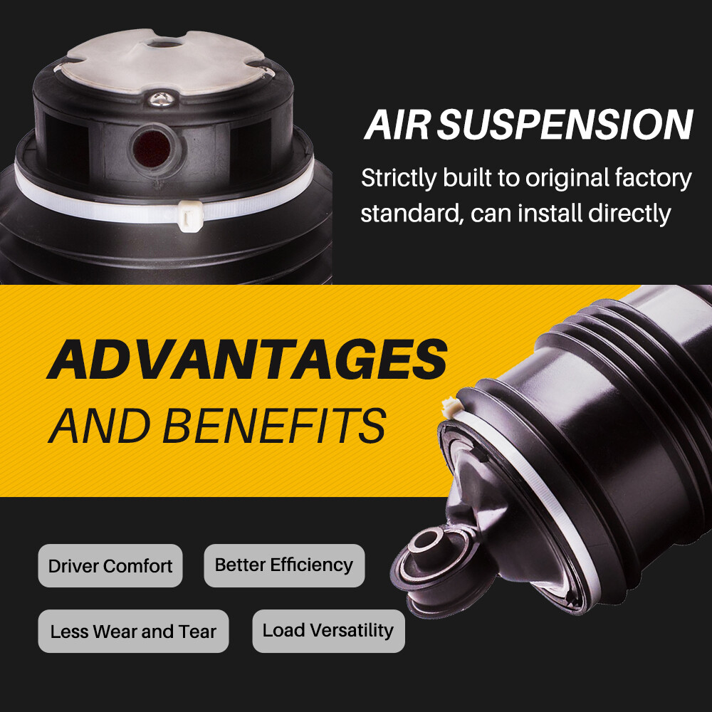 Pair Rear Air Shock Absorber Suspension Bag for Mercedes Benz E550 ...