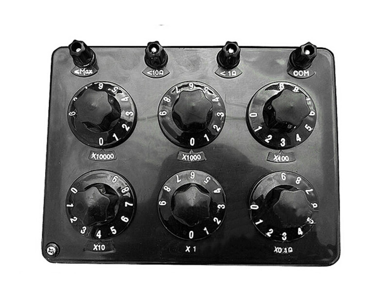 Precision Variable Decade Resistor 6 Dials Resistor Adjustable DC ...