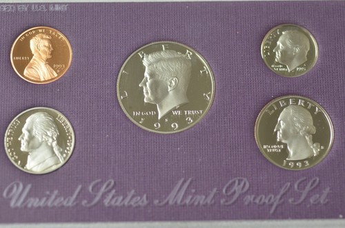 1993-S US Proof Set (5 Coins) in OGP Item # 6444 | eBay