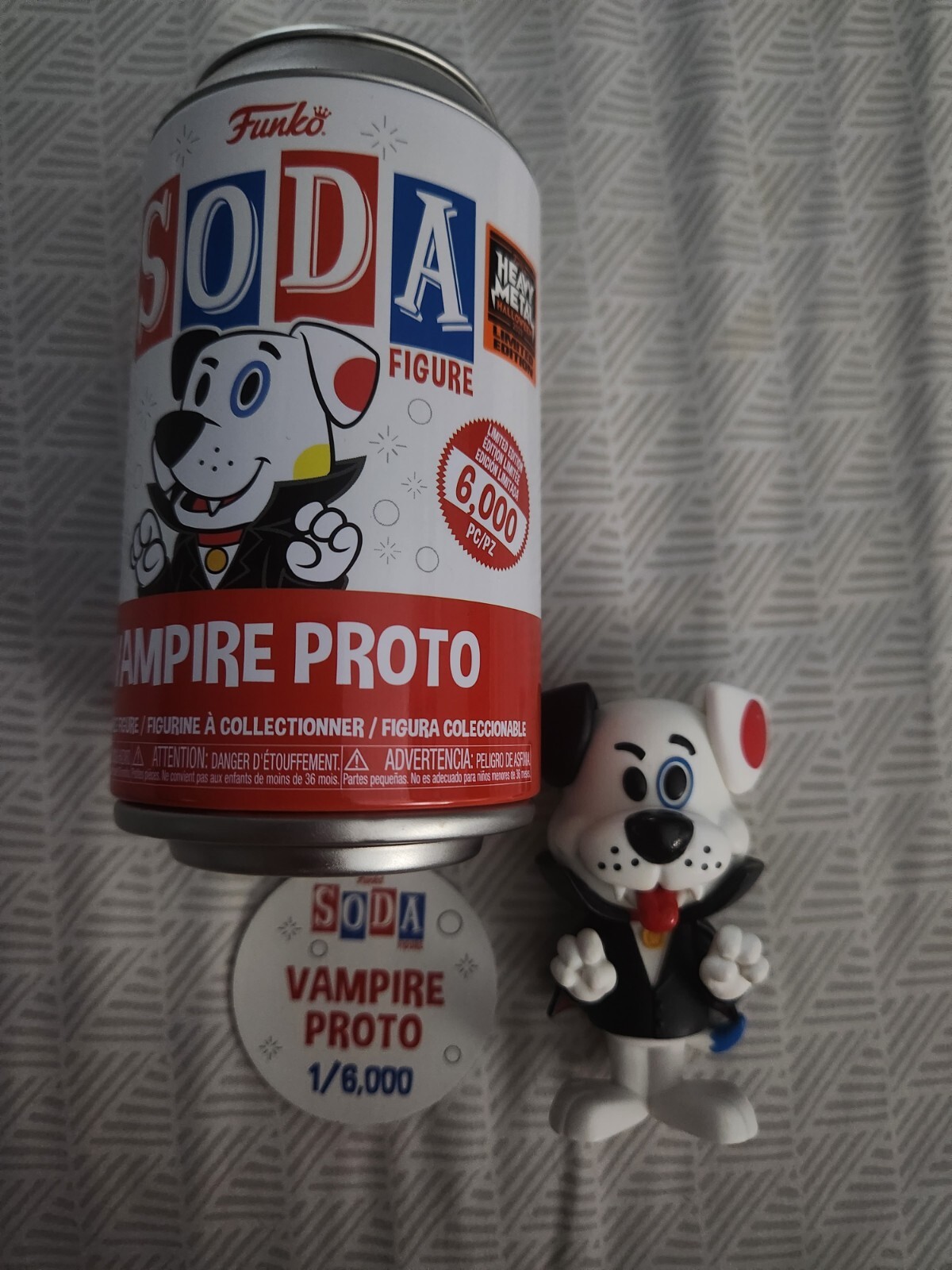 Funko Pop Soda Vampire Proto 1/6000 Heavy Metal Halloween 2023 Limited ...