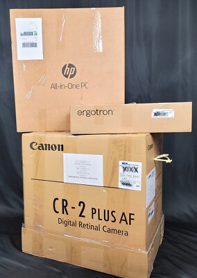Canon CR-2 Plus AF Non-Myd Retinal Camera & EOS Digital & HP AIO PC ...