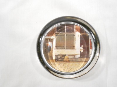 DAPHNE PAIN "THE LITTLE STREET" PAPERWEIGHT WILTSHIRE ENGLAND HET ...
