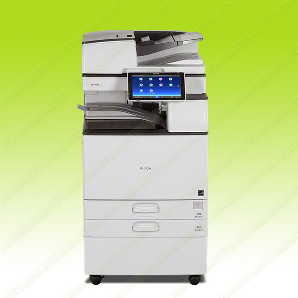 Ricoh Aficio MP 3555 Laser BW Printer Copier Scan Duplex 35PPM A3 MFP ...