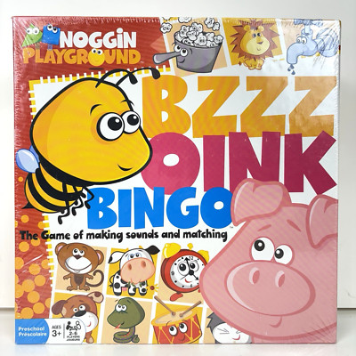 BZZZ Oink Bingo Preschool Matching Game Noggin Playground Sealed Brand ...