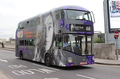 New bus for London - Borismaster LT554 6x4 Quality Bus Photo C | eBay UK
