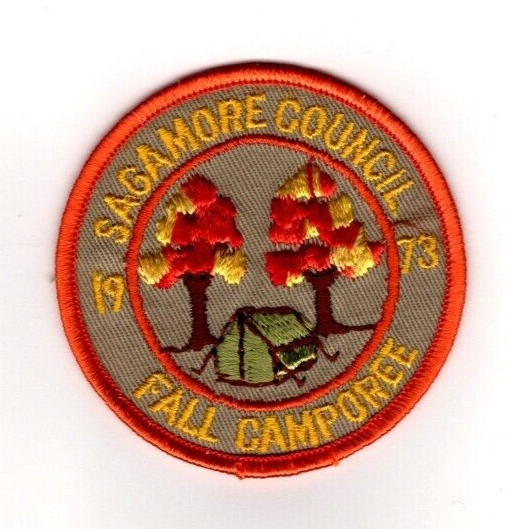 Sagamore Council Kokomo Indiana, 1973 Fall Camporee Patch | eBay
