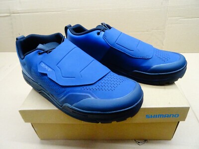 Shimano GR9 Ebike Rated Flat Pedal Cycling Shoes Size 44 / 45 Navy Blue ...