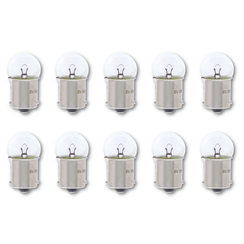 6V #63 Cowl Park Parking Dash Light Lamp 3 Candle Power Bulbs Box of 10 ...