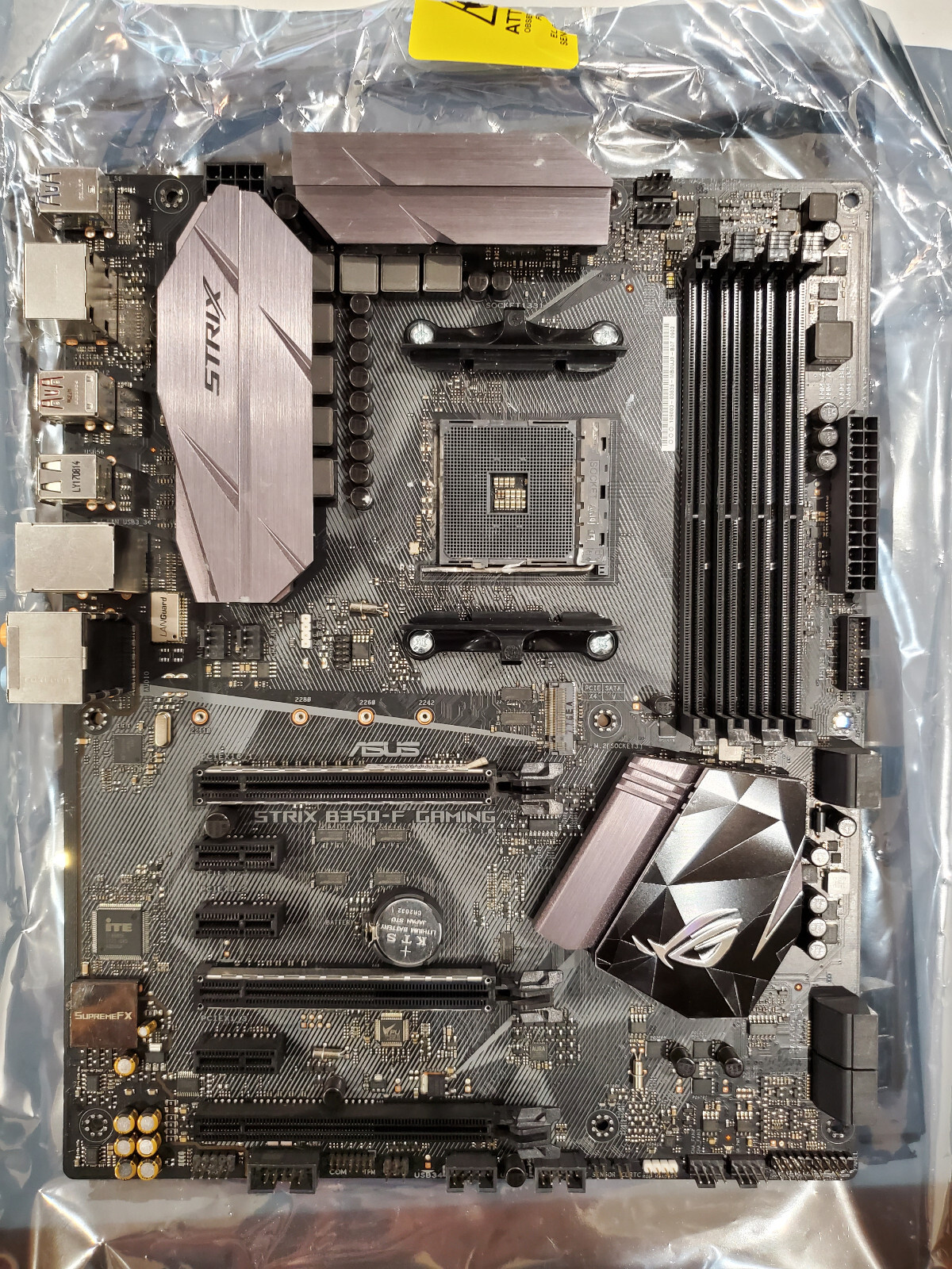 ASUS+ROG+Strix+B350-F+Gaming+AM4+ATX+Motherboard for sale online | eBay