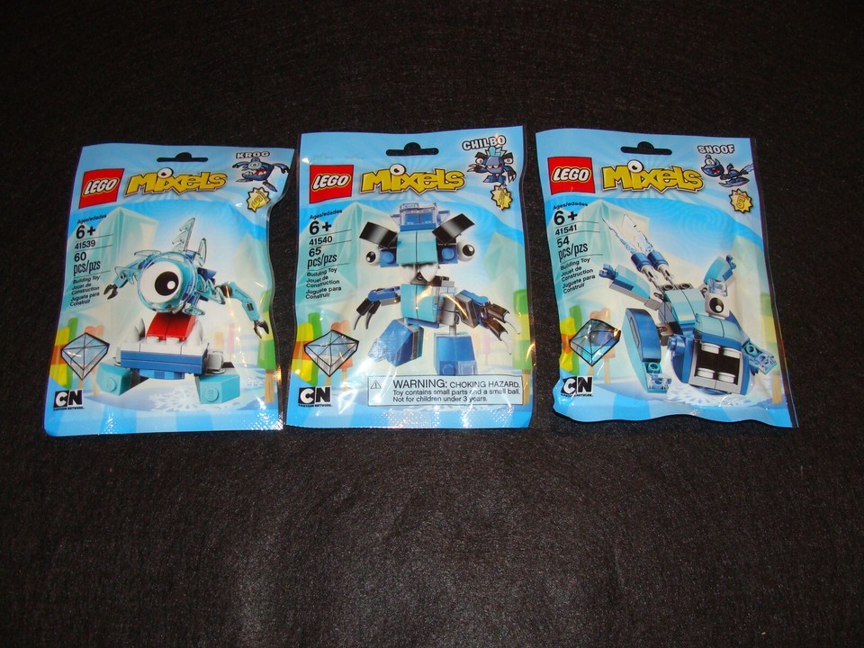 LEGO MIXELS SERIES 5 COMPLETE SET OF 9 GOX JINKY CHILBO KROG SPUGG ...