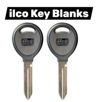 Set of 2 Ilco Y159-P Uncut Ignition Key Blanks for Chrysler Dodge Jeep ...