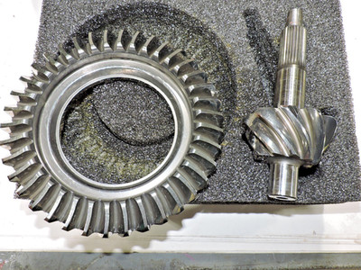 NEW Gleason brand 3.80 9-inch gear Ring & Pinion EDM / LW / REM NASCAR ...