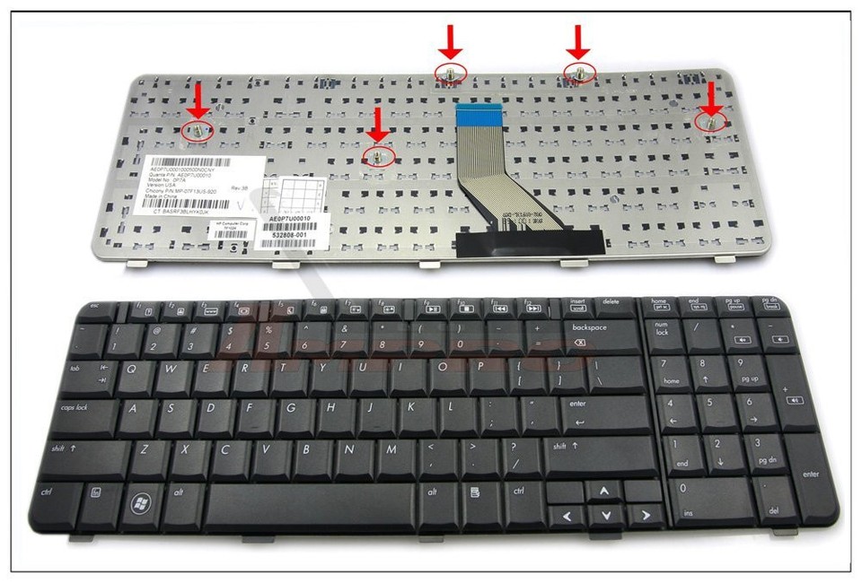 New Laptop keyboard HP Compaq Presario CQ71 Q71-128EZ NR540EA Q71-15 | eBay